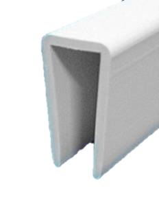 1/4In. Vinyl U-Channel Perimeter Trim for 1/4In. Decorative Lattice ...