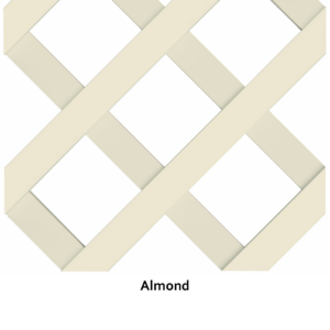 3" Diagonal 1/2In. 3D Vinyl Lattice - DuraShell® - Traditional Diagonal ...