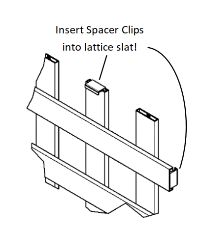 Aluminum H-Channel - Traditional Diagonal And Square Lattice