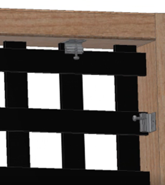 Clip & Channel Cover Package For Aluminum Lattice Clip & Cover ...