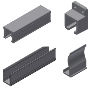 Channel Package For Aluminum Channel Installation - Traditional ...