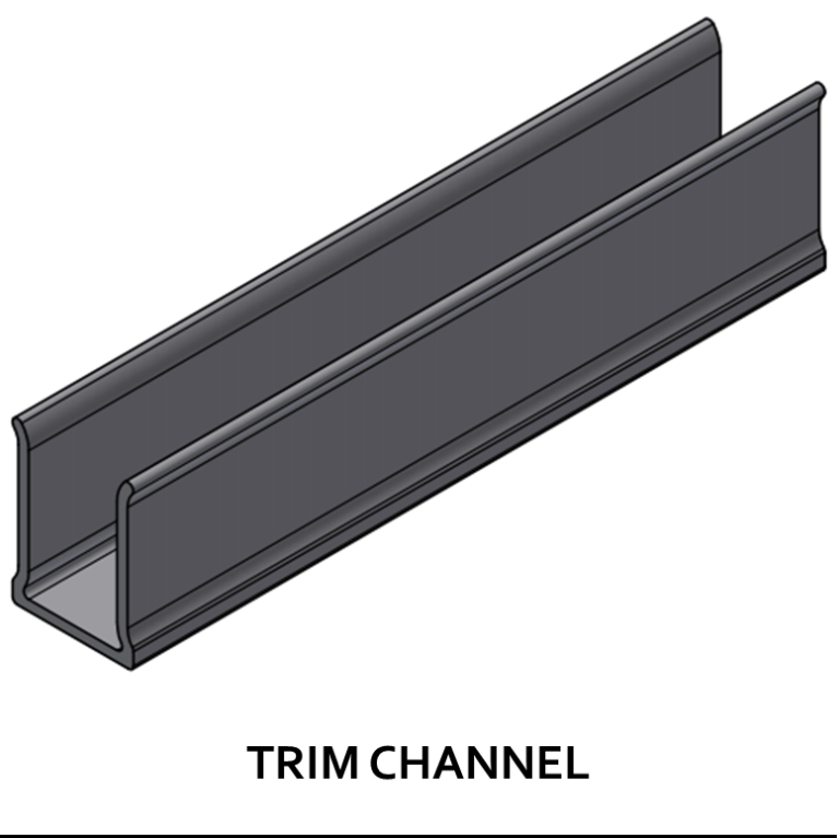 Channel Package For Aluminum Channel Installation - Traditional ...